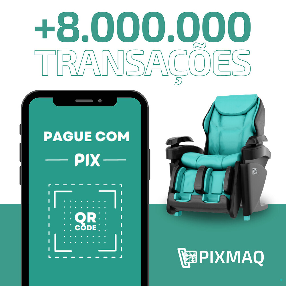 Pixmaq ultrapassa 8 milhões de transações Pix em vending machines ...